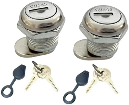 2Pcs Truck Tool Box Lock with Keys - Replacement Pickup Toolbox Lock ...