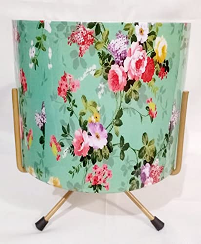 Botanic Haze Galvanized Iron with Enamel Finish, Teal Blue Coloured ...