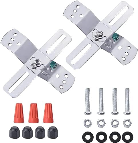 Amazon.com: Light Fixture Mounting Bracket, Cross-Shaped Mount Bracket ...