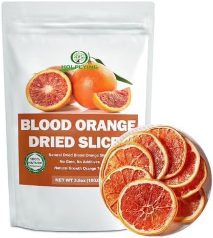 Amazon.com: Premium Freeze-Dried Blood Orange Slices -3.5 oz(100.0g ...