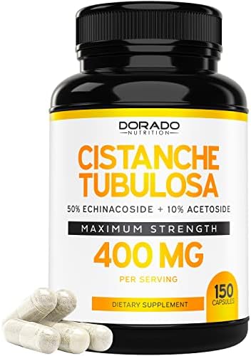 Amazon.com: Earth Elixir Cistanche Tubulosa 400 mg (180 Capsules) 3 ...