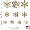 Amazon.com: Snowflake Wood Cutout Variety Pack #2