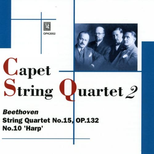 Capet String Quartet, Beethoven, N/A - Capet String Quartet 2 - Amazon ...