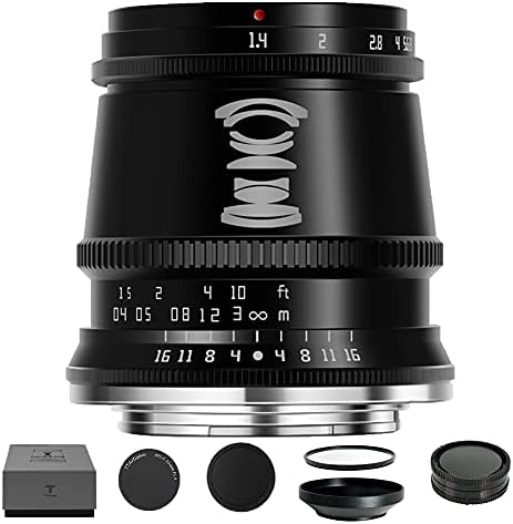 TTArtisan 17mm F1.4 APS-C Large Aperture Manual Focus Prime Lens for L ...