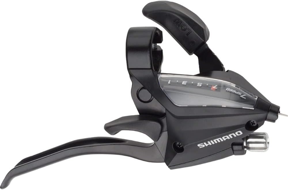 Amazon.com : Shimano EF500 7-Speed Right Brake/Shift Lever, Black, Model: 586259 : Sports & Outdoors