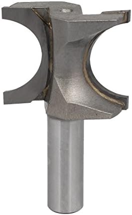 uxcell 1/2-inch Straight Shank 1-inch Bead Dia Bull Nose Half Round ...