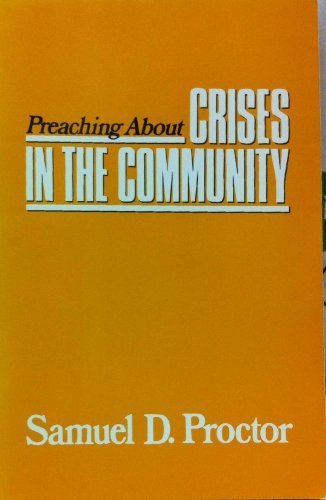 Preaching About Crises in the Community (Preaching About- Series) by ...