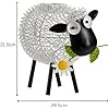 Garden Mile Solar Powered Outdoor Illuminated Sheep, LED Garden or ...