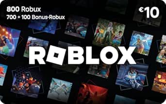 Roblox-Geschenkgutschein 800 Robux Guthaben Digital Code
