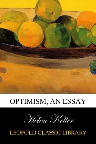 Optimism, an essay : Amazon.in: Books