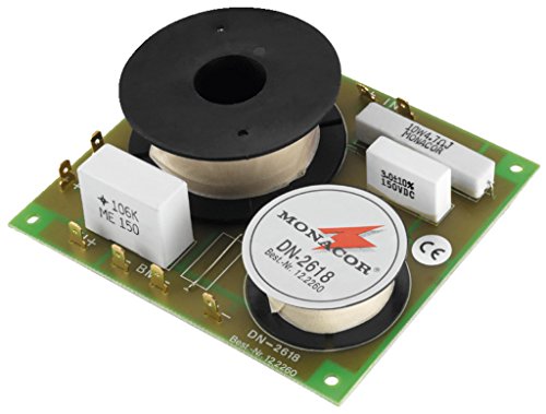 2-way Crossover Diagram 2-Way Crossover Network For 8 Ohm 350W Monacor ...