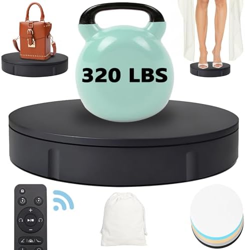Amazon.com: Revopoint Large Electric Turntable for Human Body and Big ...