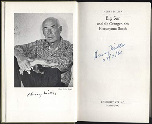 Big Sur and the Oranges of Hieronymus Bosch: Amazon.com: Books