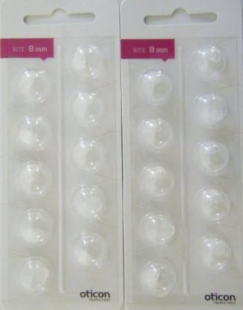 Amazon.com: (20 pack) Oticon 8mm OPEN Domes for: Intiga, Agil, Agil Pro ...