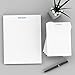 Amazon.com : Personalized From the Desk of Notepads Printed With up to ...