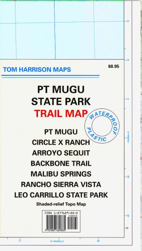 PT Mugu State Park Trail Map: PT Mugu, Circle X Ranch, Arroyo Sequit ...
