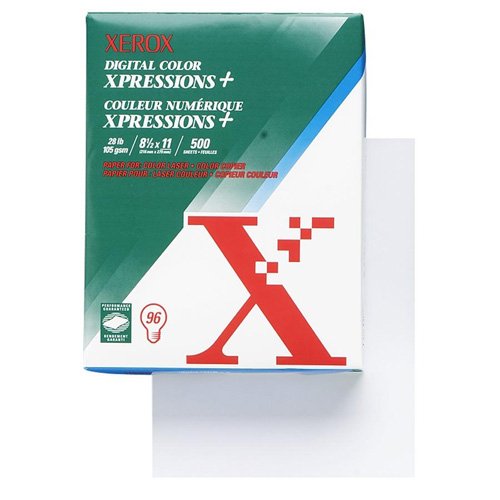 Xerox Color Xpressions+ Copy Paper - Letter - 8.5 X 11 - 60lb - 98 Ge ...