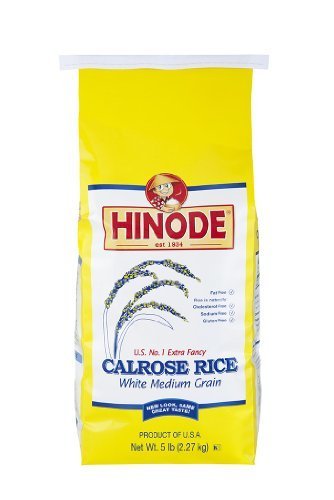 Amazon.com : 5lb Hinode Calrose Medium Grain White Rice by Hinode ...