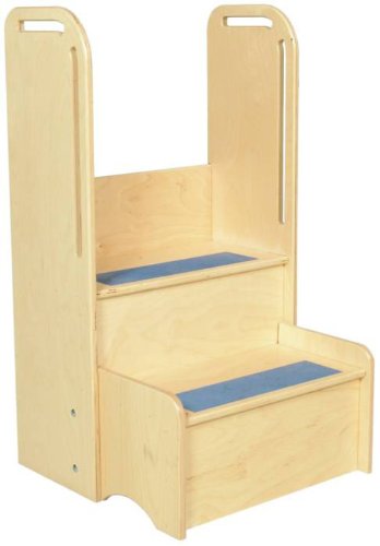 Amazon.com: Childs Play Wood Toddler Step Up Counter, 24" Width x 36 ...