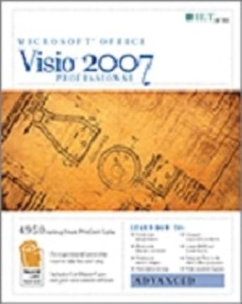 VISIO Professional 2007: Advanced + Certblaster, Student Manual (ILT): Axzo Press: 9781423951438 ...