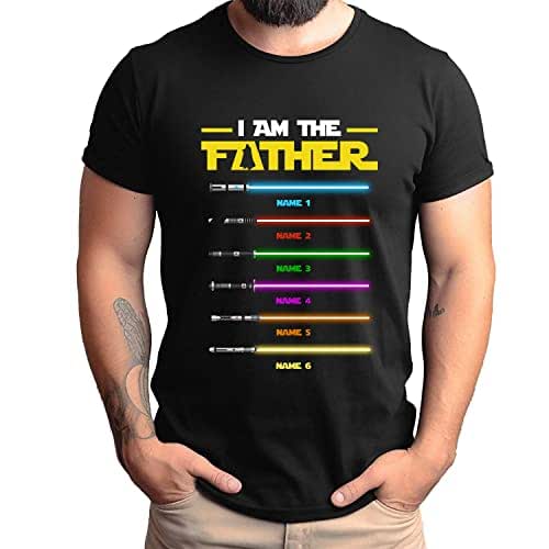 Amazon.com: I Am Their Father Personalized Shirt, Custom Dad Shirt With ...
