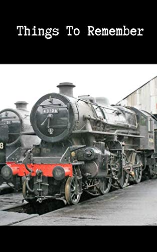 Things To Remember: Notebook for things you want to remember - tasks ...