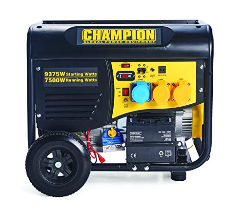 Champion Power Equipment CPG9000E2 8000 Watt Portable Petrol Frame ...
