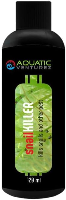 Aquatic Venturez Snail Killer | Size: 120ml | Aquarium Snail Remover ...