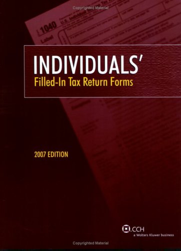Amazon.com: Individuals' Filled-In Tax Return Forms: 9780808015864: CCH ...