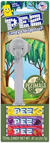 Amazon.com : PEZ Elephant Candy Dispenser - PEZimals Ella The Elephant ...