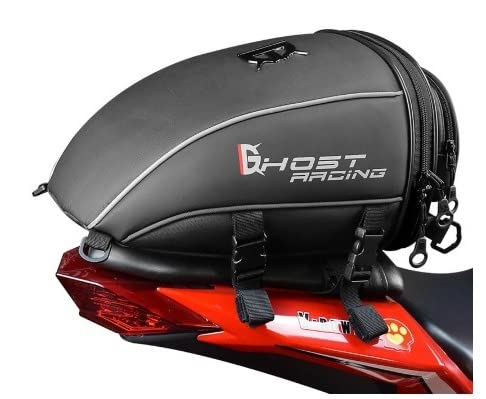 Motorcycle Durable Rear Seat Bag Suitcase Travel Shoulder Luggage ...