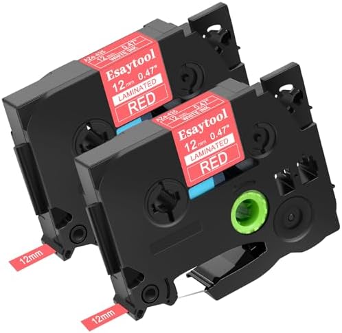 Amazon.com: 2 Pack Esaytool Replacement for P-Touch TZe-435 TZe435 ...