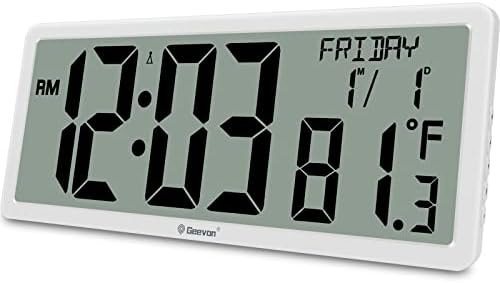 Amazon.com: Timex 75071TA2 13.5" Large Digital Clock with 4" Digits and ...