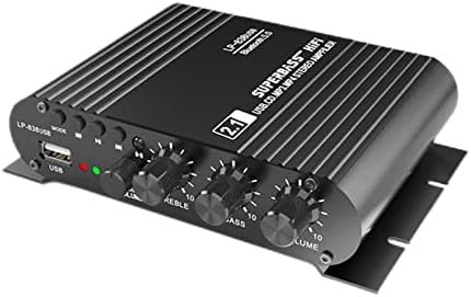 CLUB BOLLYWOOD Aluminum Usb Amplifier Fm Amplifier 3 Channel Usb/Tf For ...