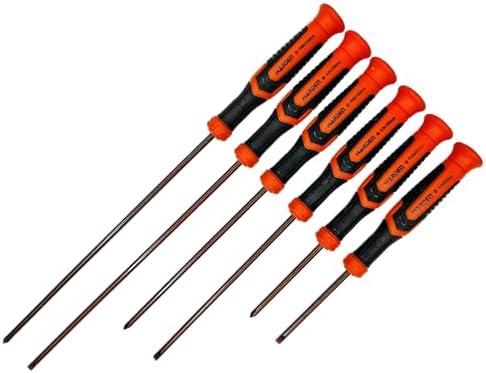 BOSCH Precision Screwdriver Set, 8-Piece with Storage Box - Magnetic ...