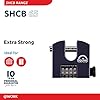Squire Heavy Duty Padlock (SHCB65) Toughest Rotating Shackle - 4 Wheel ...