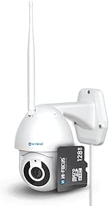 HIFOCUS 3MP 4G Sim Based Outdoor PT Colorized Night View Camera,Pan ...