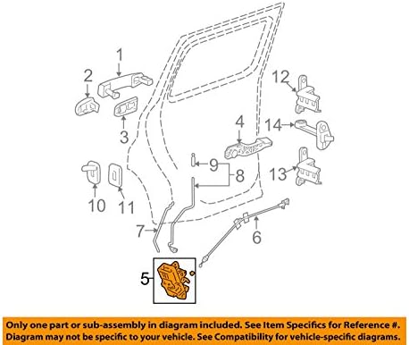 Amazon.com: General Motors 20791795, Door Lock Actuator Motor : Automotive