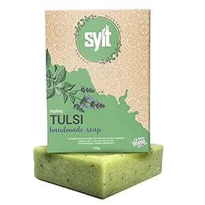 Buy Sylt Organic Tulsi Handmade Soaps for Bath Made with Kokum Butter ...