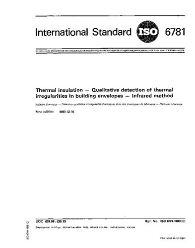ISO 6781:1983, Thermal insulation - Qualitative detection of thermal ...