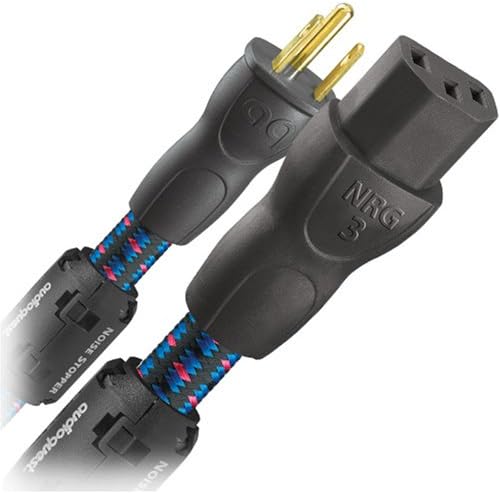 Amazon.com: AudioQuest NRG-3 AC Power Cord - US Plugs 3' (0.91m ...