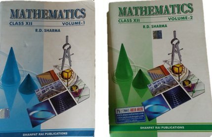 CBSE Class 12-Mathematics-RD Sharma-Vol I & II : Amazon.in: Books