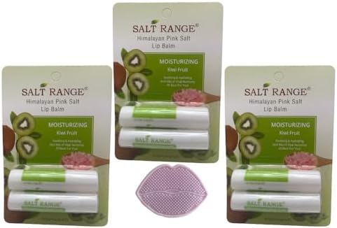 Amazon.com : Kiwi Fruit Salt Himalayan Pink Salt Lip Balm, Moisturizing ...