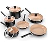 Amazon.com: Ninja Pots and Pans Set Non Stick | Extended Life Select ...