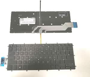 Amazon.com: wangpeng New Laptop Keyboard Black US for Dell Inspiron 13 ...