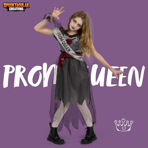 Spooktacular Creations Child Girl Dark Prom Queen Costume, Bad Girl ...