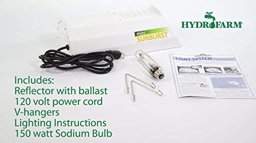 Mini Sunburst SBMM150S High Intensity Sodium Lighting System with 150W ...