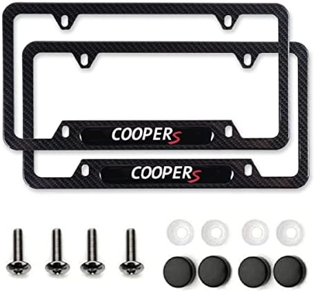 Amazon.com: Mini Cooper 82120306810 Polished License Plate Frame "UNION ...