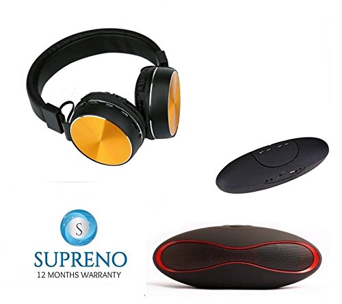 Supreno MDRXB750BT Wireless Bluetooth Headphone OverEar HiFi Deep Bass ...
