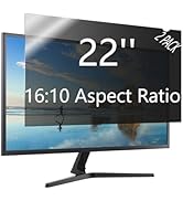 Amazon.com: J J-Dream 22 Inch Privacy Screen for Computer Monitor Blue ...